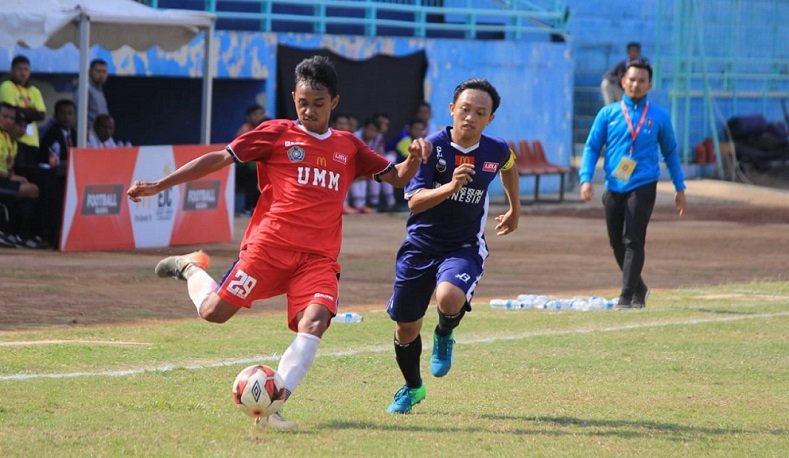 Menang 3-1, Jadi Angka Penuh UMM Buka LIMA Football Nationals 2018