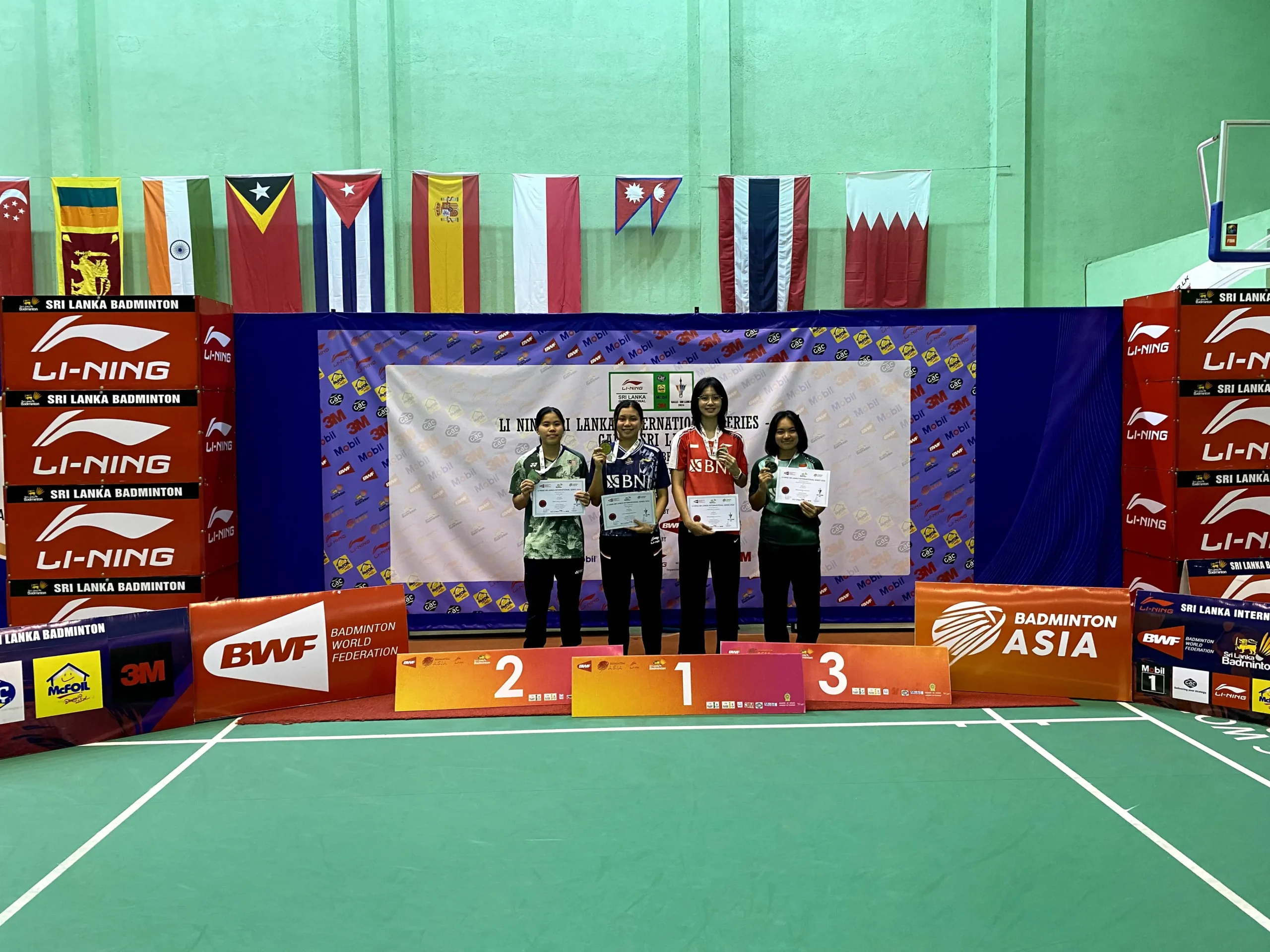 Sri Lanka International Series 2024: Ruzana Jadi Juara!