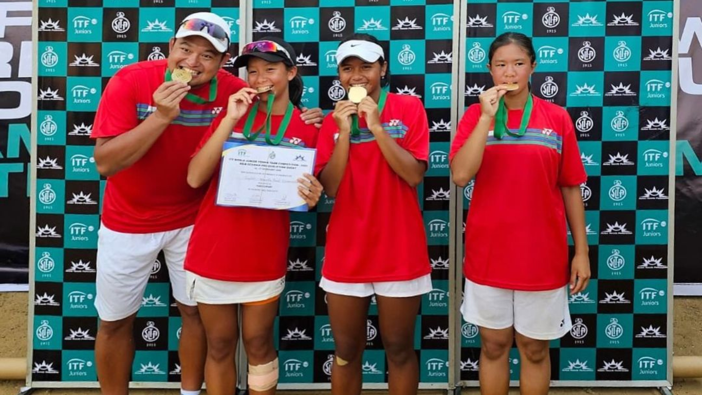 Tenis Indonesia Juara Pre Qualifying ITF World Junior Tennis 2024